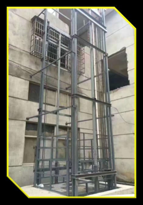 Guide Rail Cargo Lift – PT. NLP Tech