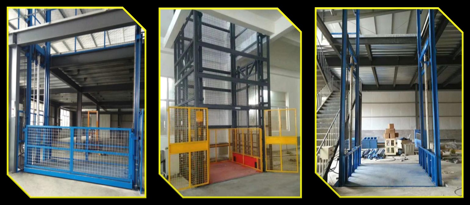 Guide Rail Cargo Lift – PT. NLP Tech